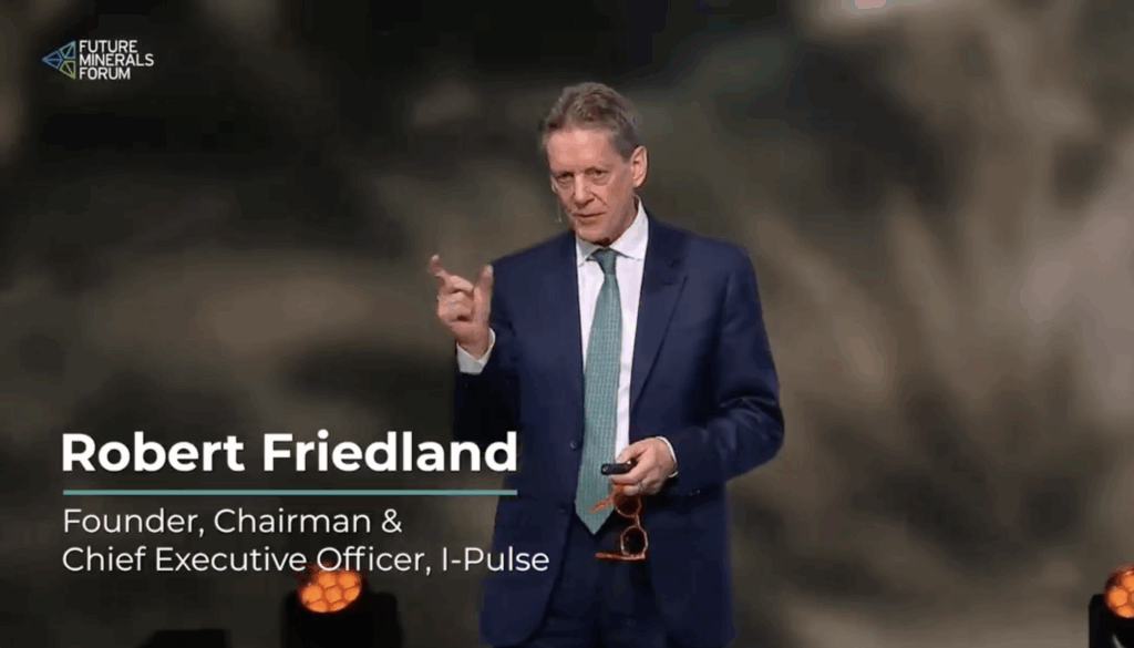 Watch Robert Friedland at the Future Minerals Forum on I•ROX technology ...