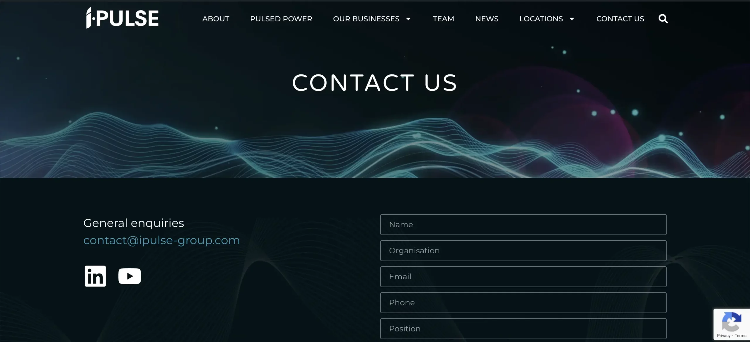 Contact iPulse Group for Global Pulsed Power Solutions